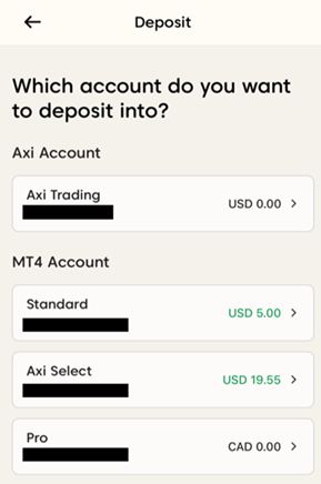 How do I deposit funds using Bitwallet in the Axi Mobile App? – Axi Help Center (EN-US)