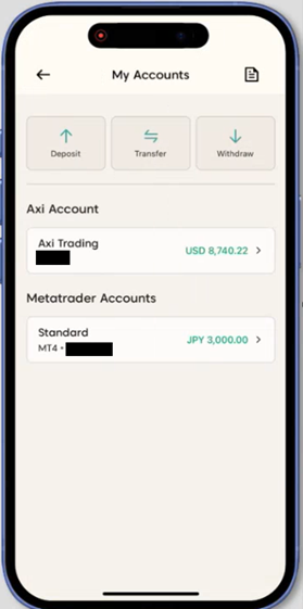 ¿Cómo puedo ver el historial de mi cuenta de trading usando la app de Axi Trading? – Axi Help ...