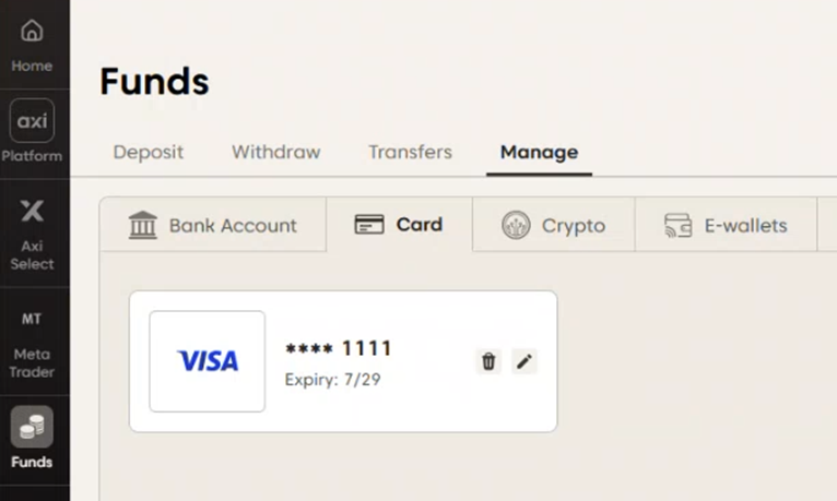 Bagaimana cara memperbarui tanggal kedaluwarsa kartu kredit saya? – Axi Help Center (ID)
