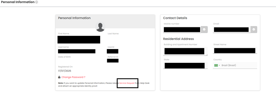 Bagaimana cara melihat informasi pribadi saya di portal PAMM? – Axi Help Center (ID)